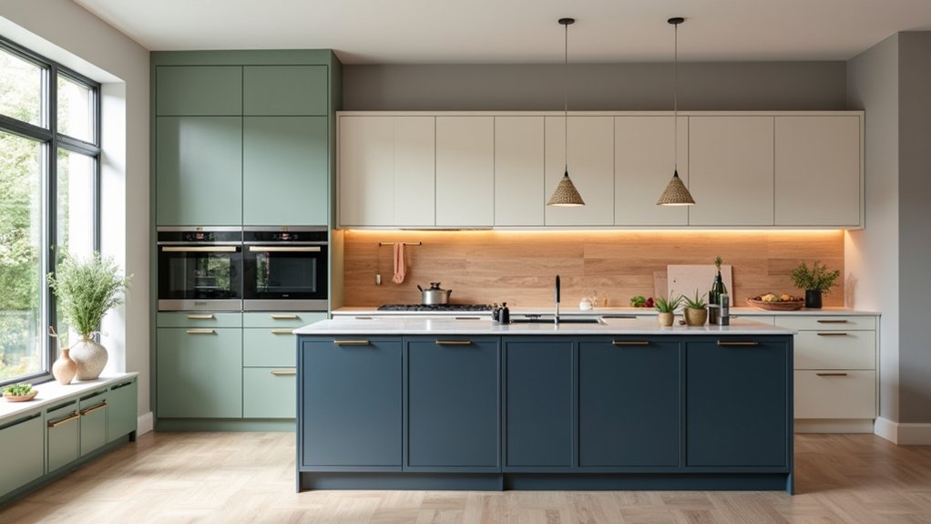 18 Three Color Kitchen Combinations That Create Perfect Balance