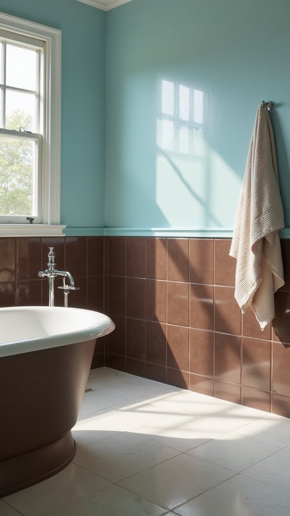 18 Two Tone Bathroom Wall Color Ideas That Stand Out