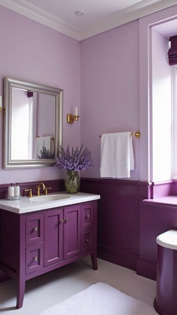 18 Two Tone Bathroom Wall Color Ideas That Stand Out