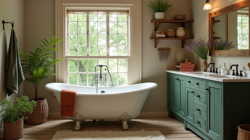 20 Rustic Bathroom Color Ideas That Feel Natural and Inviting