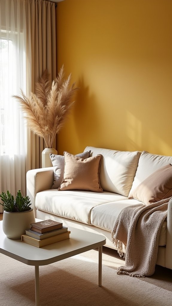20 Mustard Yellow Living Room Color Palettes You’ll Love
