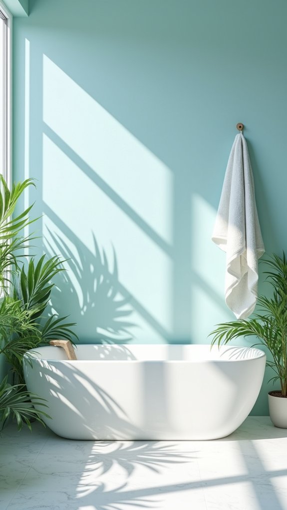 23 Spa-Inspired Bathroom Color Palettes That Feel Relaxing