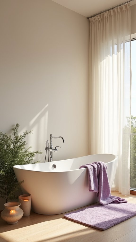 23 Spa-Inspired Bathroom Color Palettes That Feel Relaxing