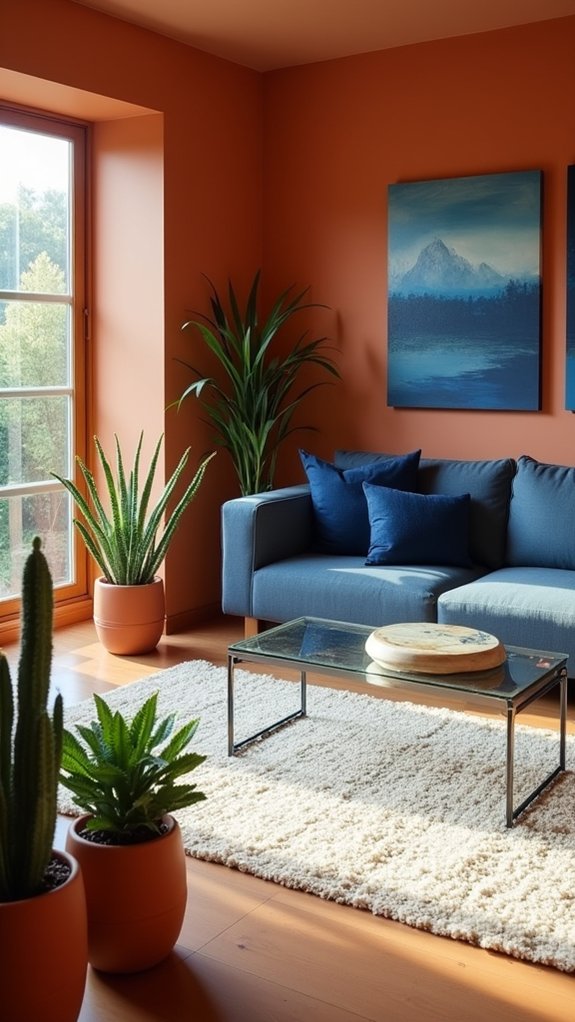 25 Terracotta Living Room Color Ideas That Add Warmth