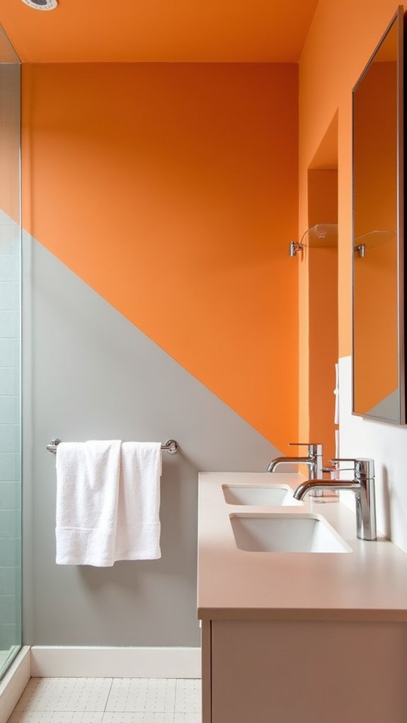 18 Two Tone Bathroom Wall Color Ideas That Stand Out