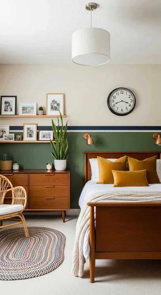 19 Bedroom Wall Two Color Ideas That Create Depth