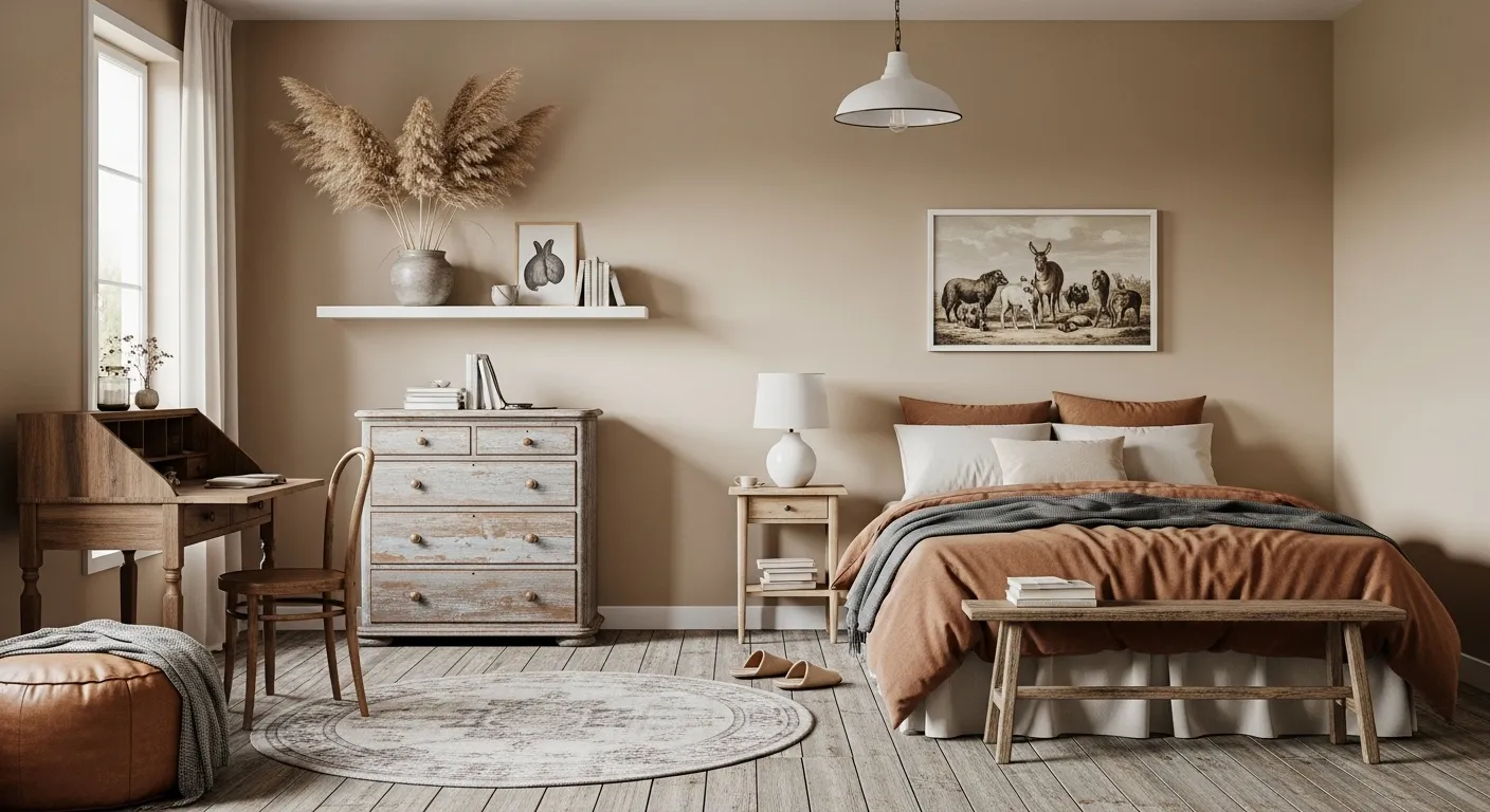 19 Farmhouse Bedroom Color Ideas That Feel Warm and Timeless