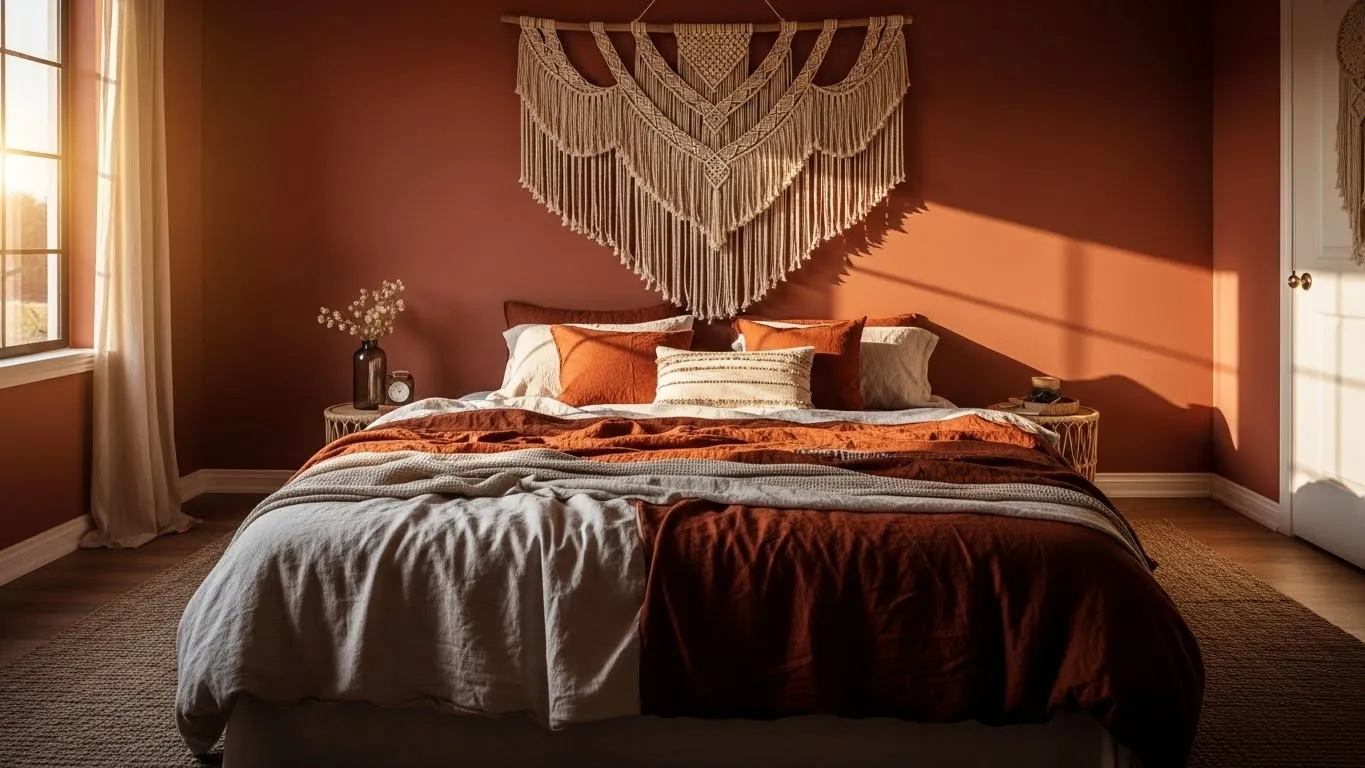 20 Terracotta Bedroom Color Ideas That Feel Warm and Inviting