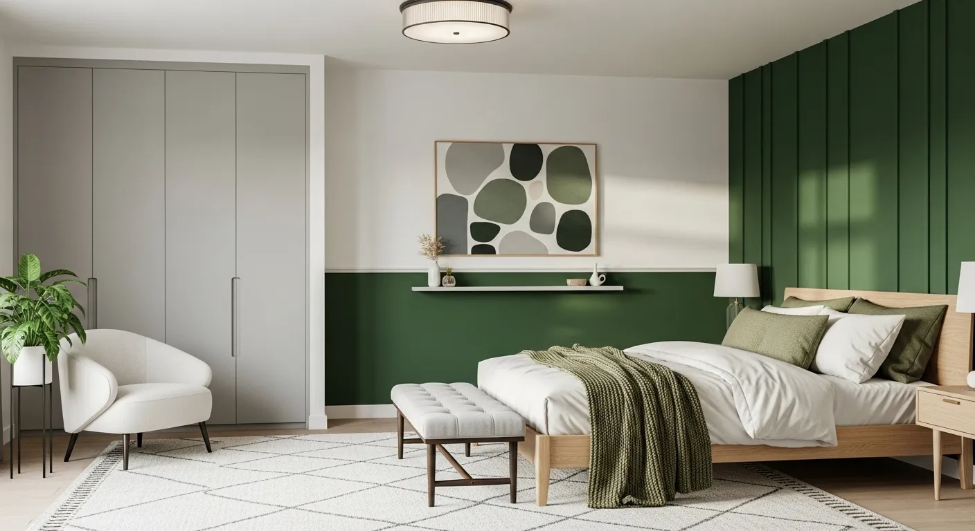 21 Two Tone Bedroom Color Ideas That Feel Modern and Stylish