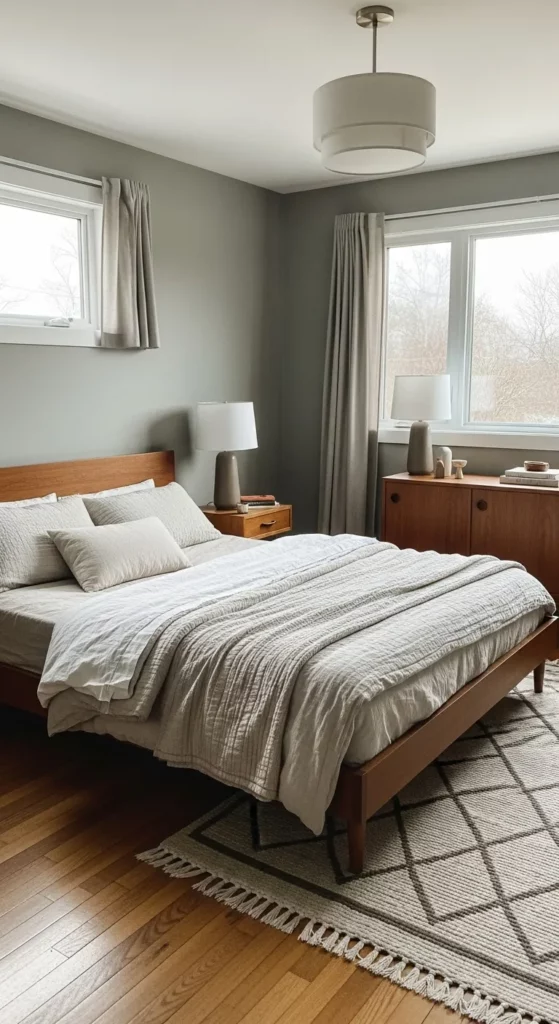 22 Mid Century Modern Bedroom Color Palette Ideas That Feel Retro Cool